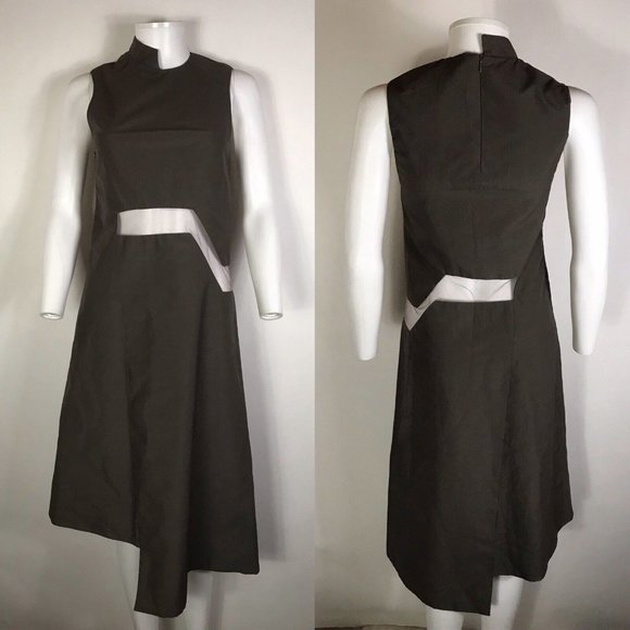 Hussein Chalayan | Dresses | Rare Vtg Hussein Chalayan Airplane Mesh ...
